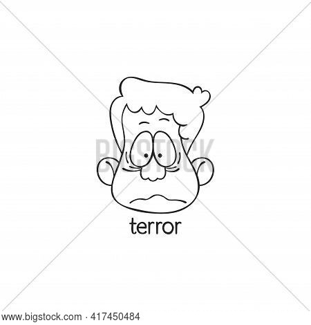 Terror. Emotion. Vector & Photo (Free Trial) | Bigstock