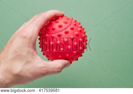 Mans Hand Ball Working Image & Photo (Free Trial) | Bigstock