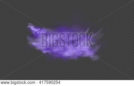 Purple Dust. Abstract Vector & Photo (Free Trial) | Bigstock