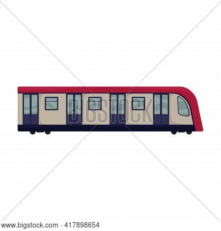 Subway Train Cartoon Vector & Photo (Free Trial) | Bigstock