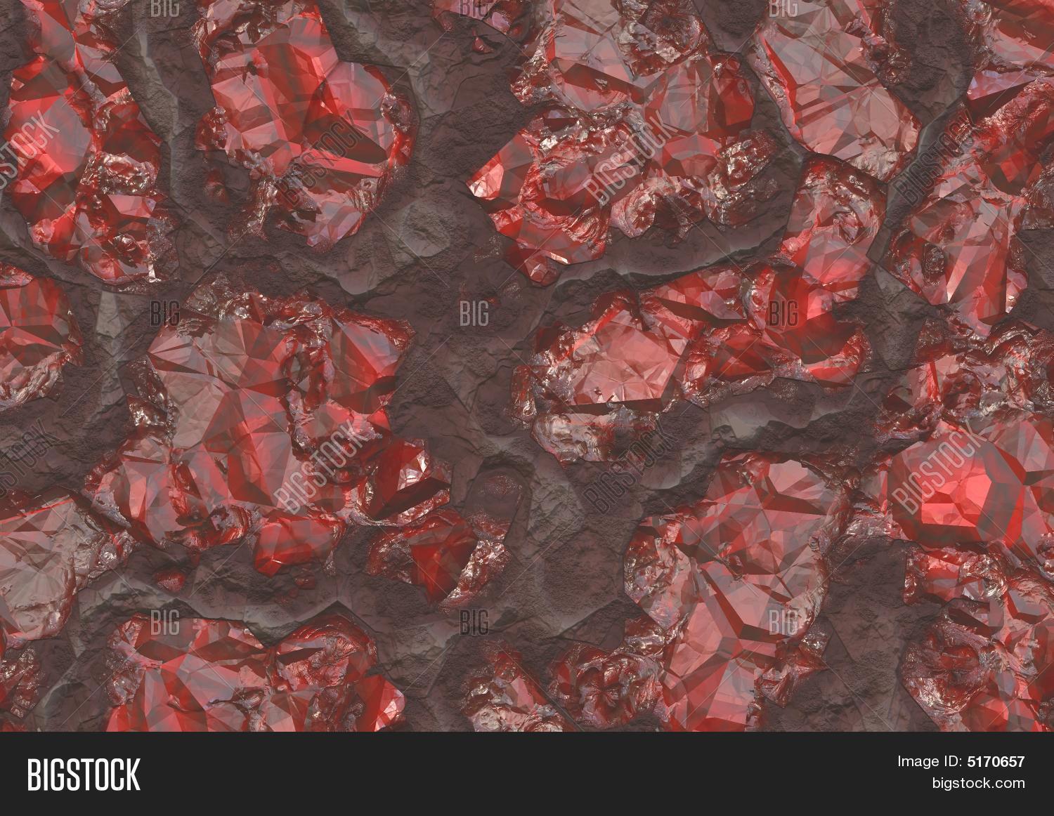 Ruby Stones Buried Image & Photo (Free Trial) | Bigstock