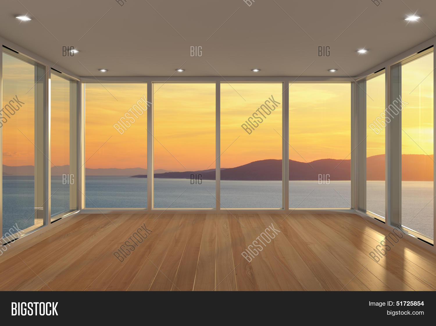 Empty Modern Lounge Image & Photo (Free Trial) | Bigstock