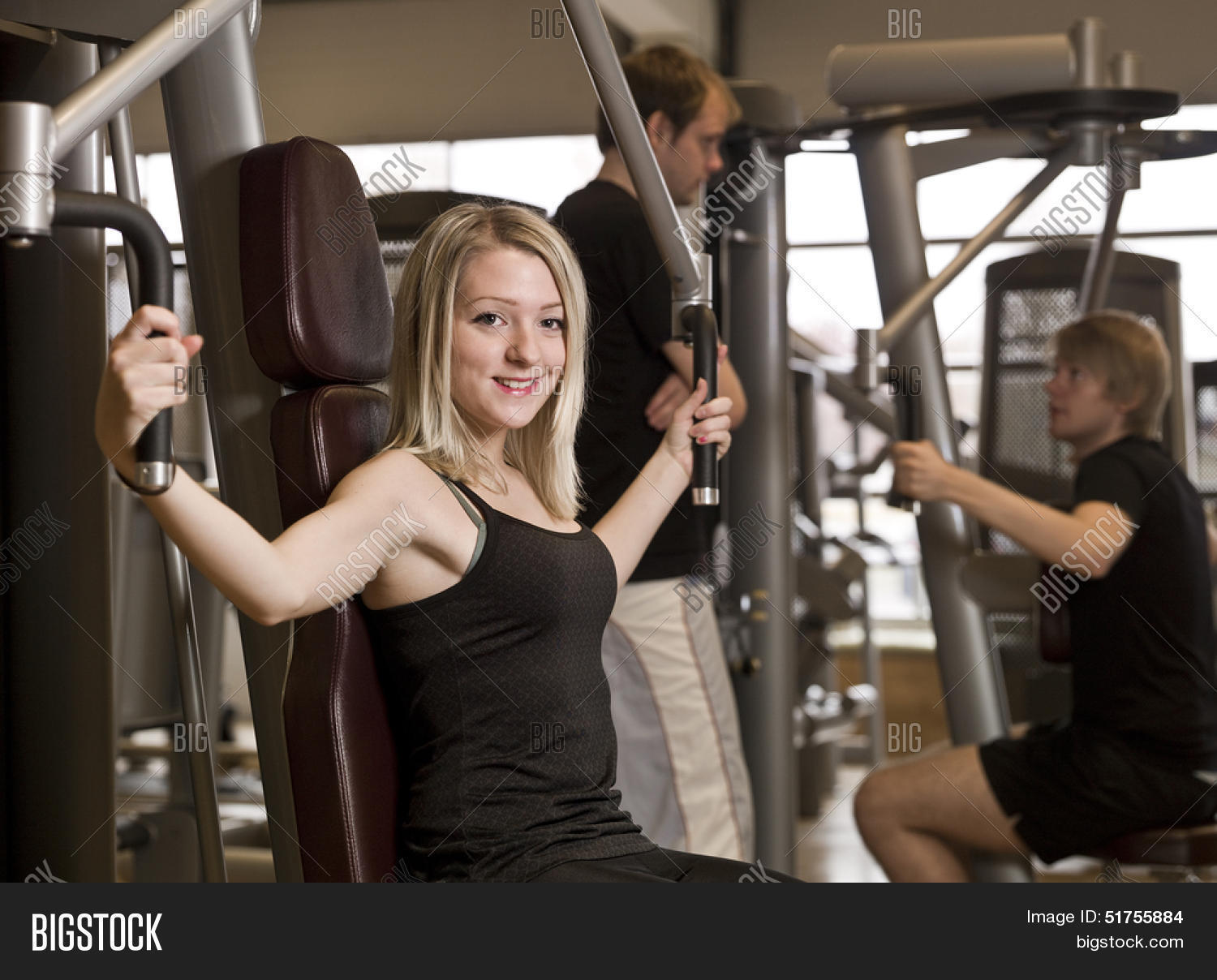 Girl Using Exercise Image & Photo (Free Trial) | Bigstock
