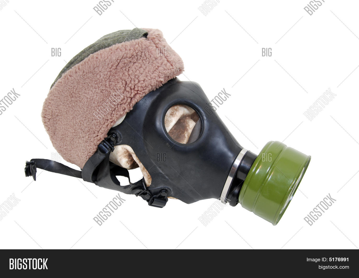 Gas Mask Military Hat Image & Photo (Free Trial) | Bigstock