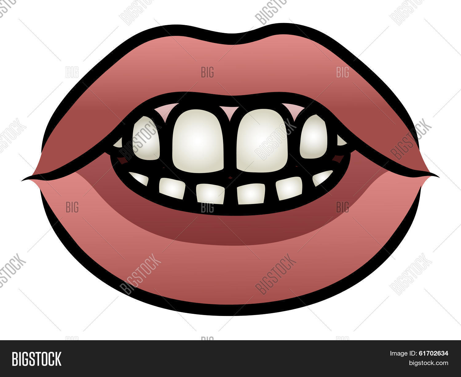 Mouth Shushing Vector & Photo (Free Trial) | Bigstock