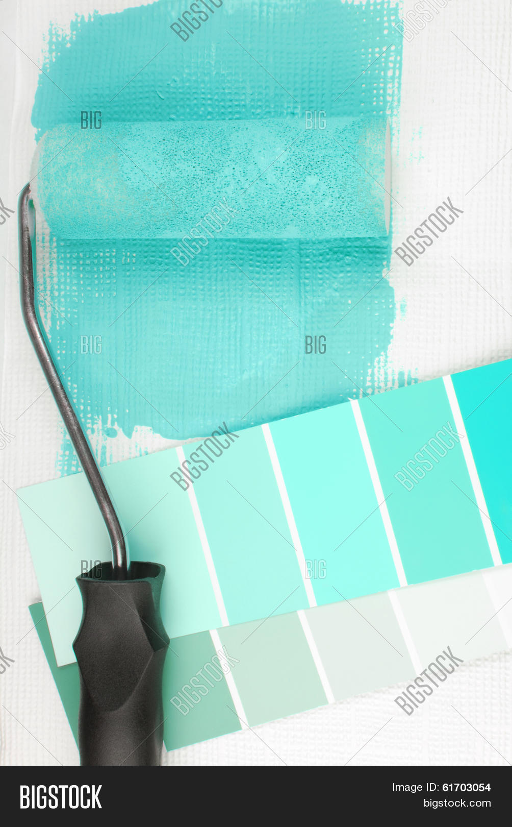 Paint Roller Color Image & Photo (Free Trial) | Bigstock