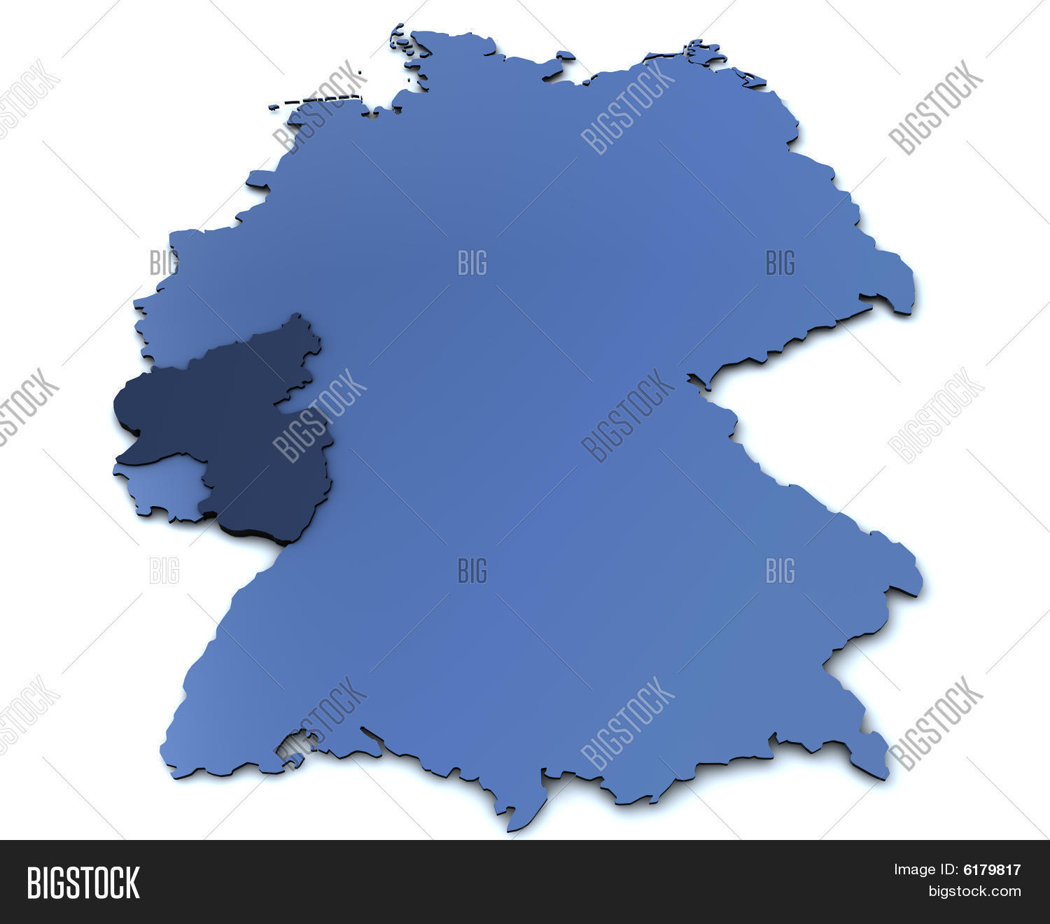 Map Germany - Image & Photo (Free Trial) | Bigstock