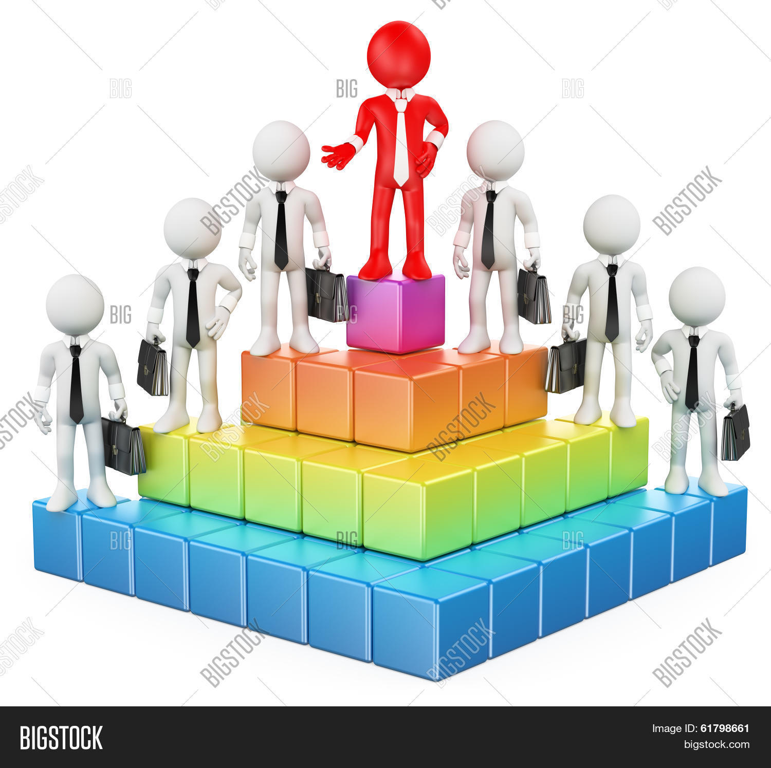 3D White People. Image & Photo (Free Trial) | Bigstock