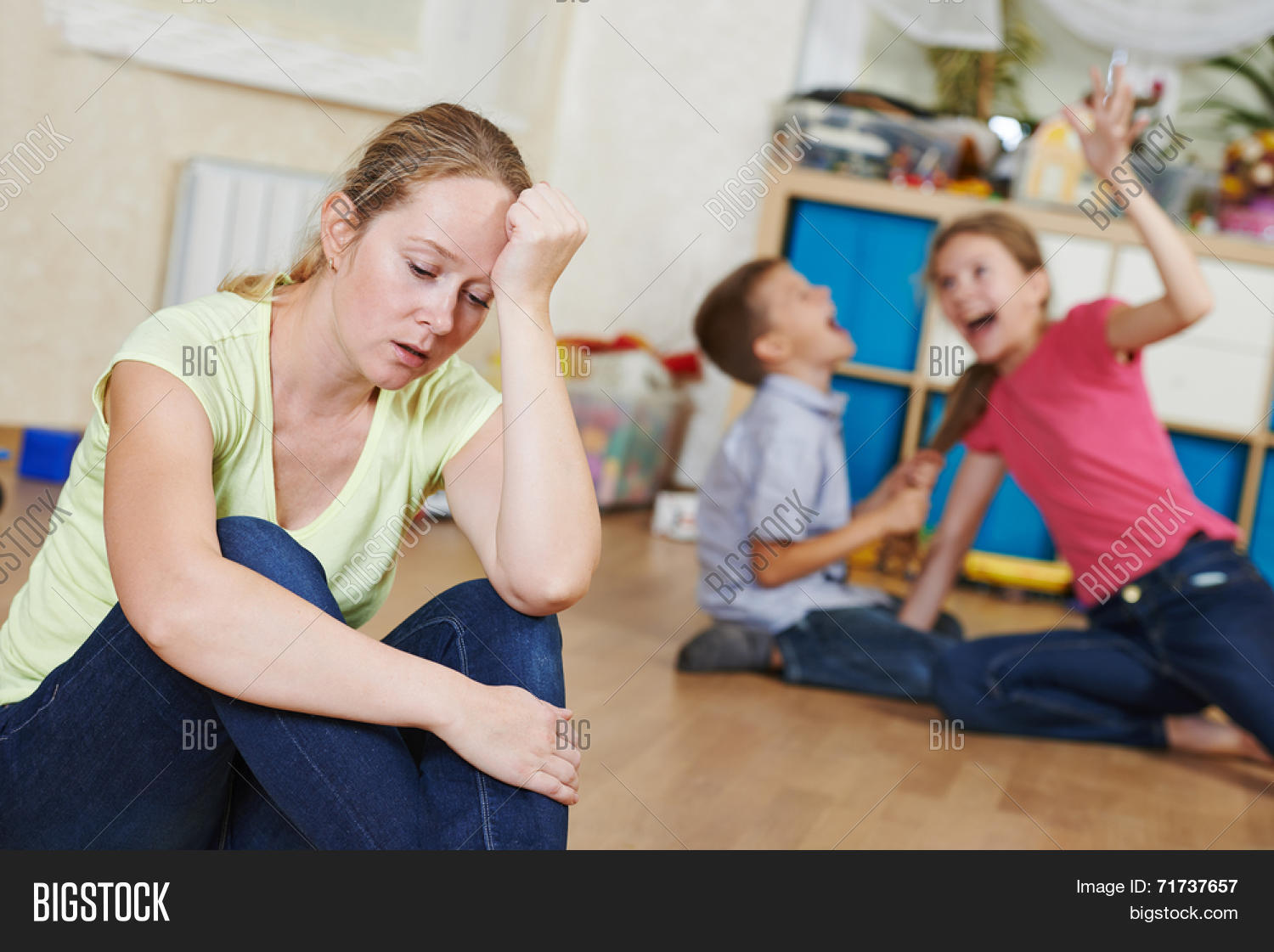 Frustrated Mother