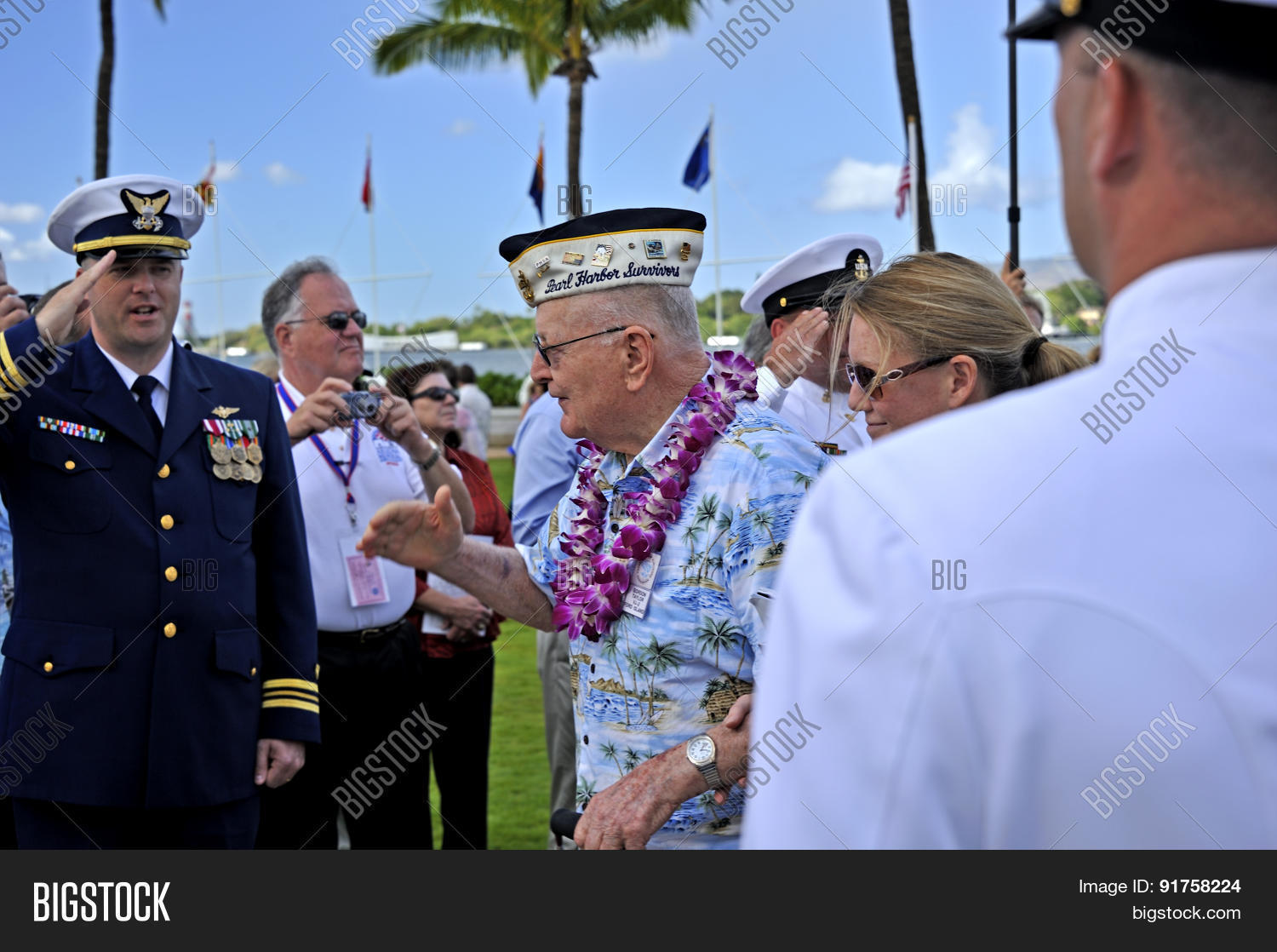 USS Arizona Survivors Image & Photo (Free Trial) | Bigstock