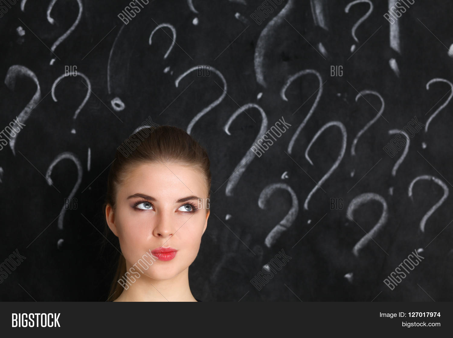 Young Girl Question Image & Photo (Free Trial) | Bigstock