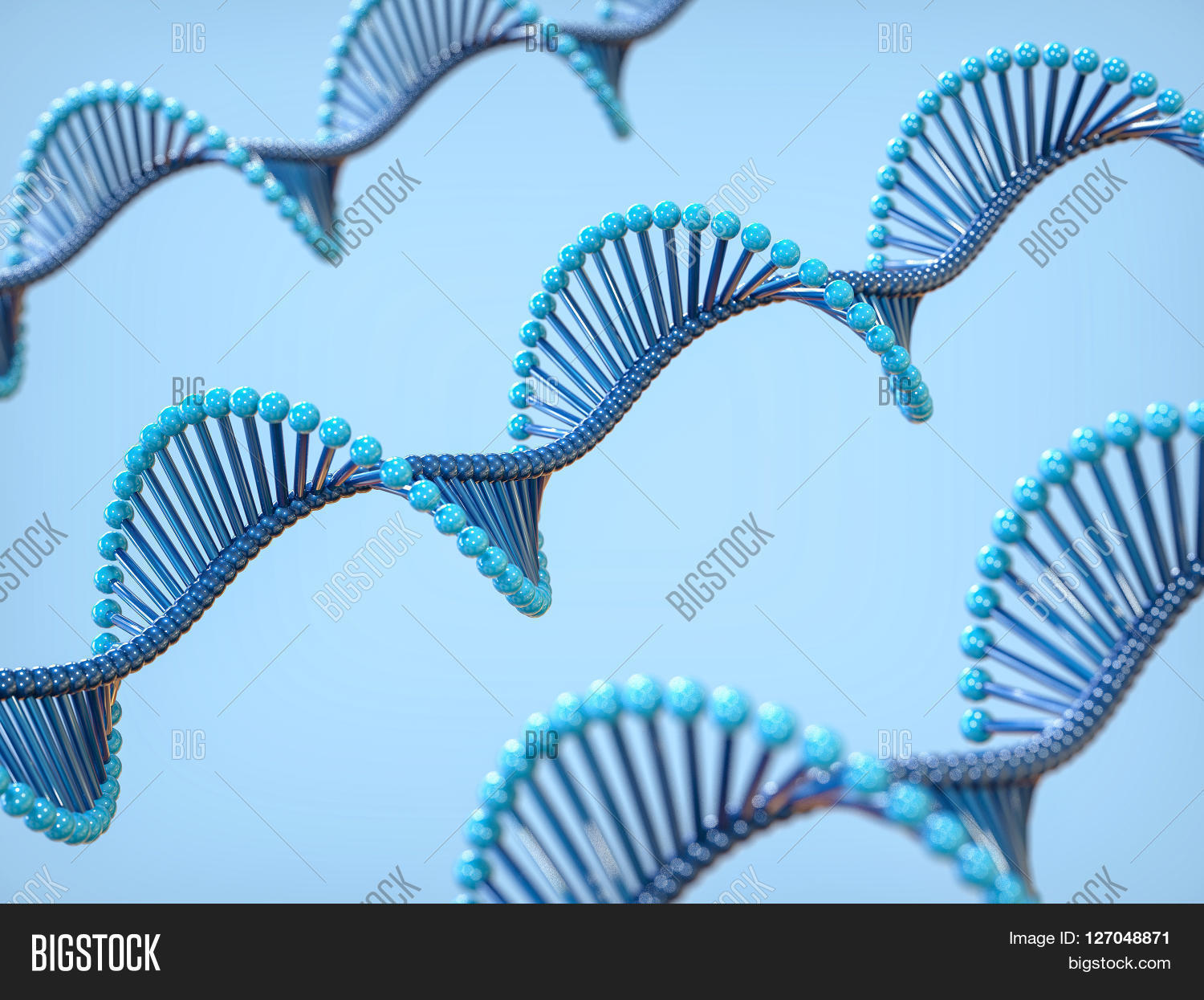 3D Dna Helix Image & Photo (Free Trial) | Bigstock