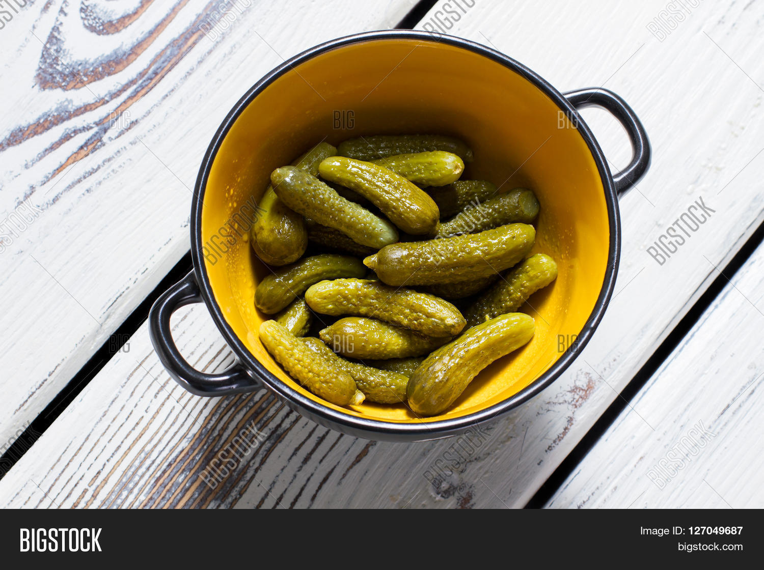 Pickles Bowl. Bicolor Image & Photo (Free Trial) | Bigstock
