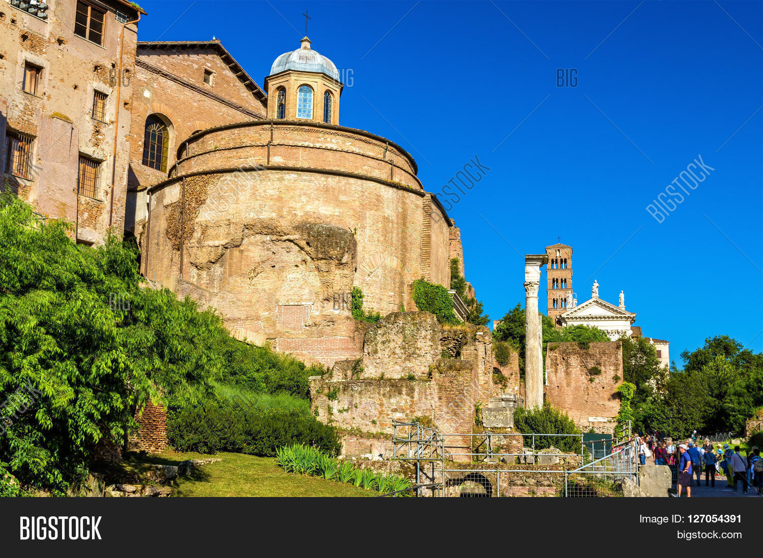 Temple Romulus Roman Image & Photo (Free Trial) | Bigstock