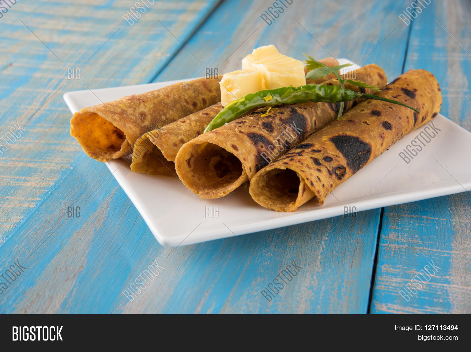 Hot Delicious Paratha Image & Photo (Free Trial) | Bigstock