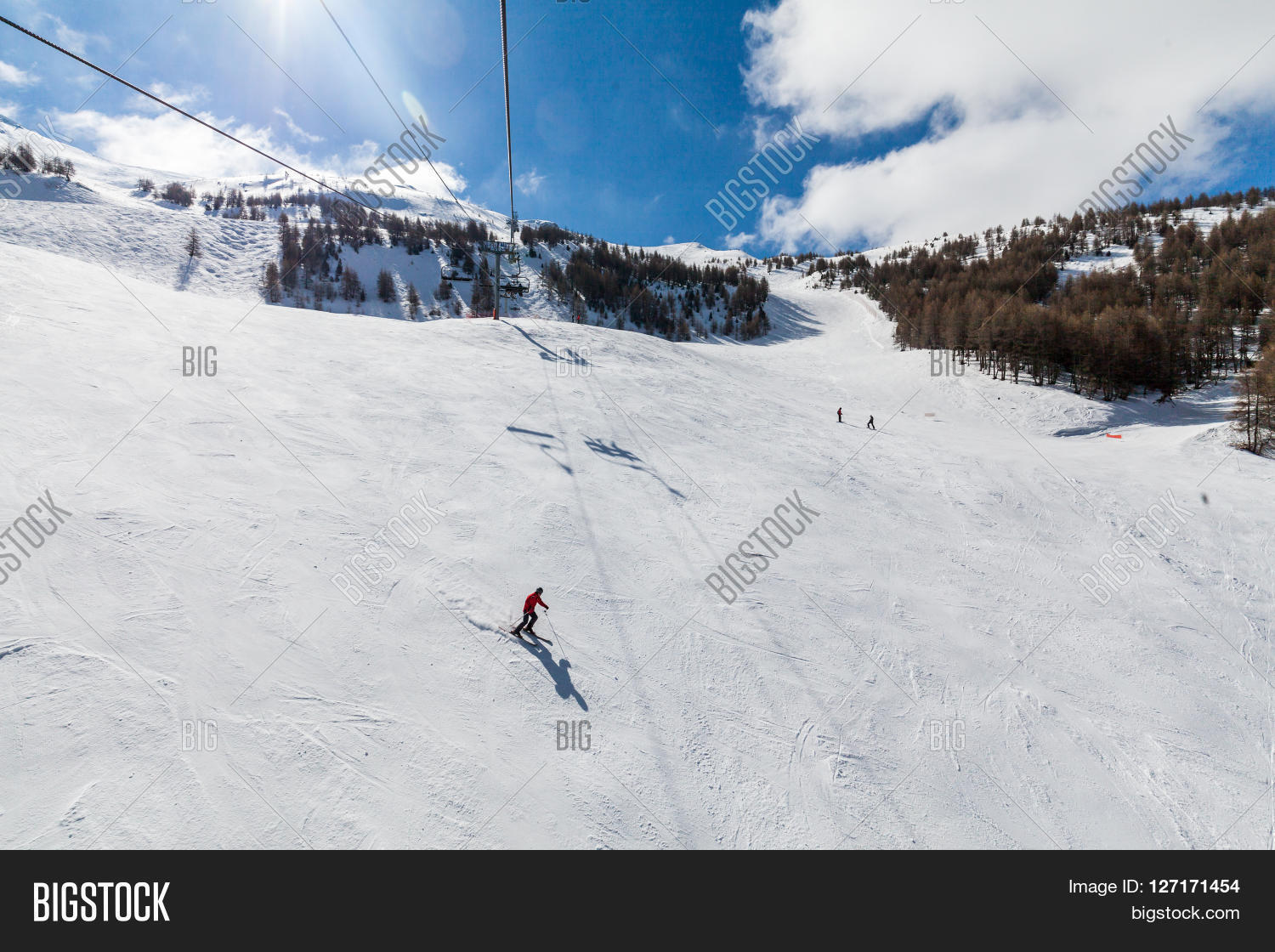 Ski Resort Les Orres, Image & Photo (Free Trial) | Bigstock