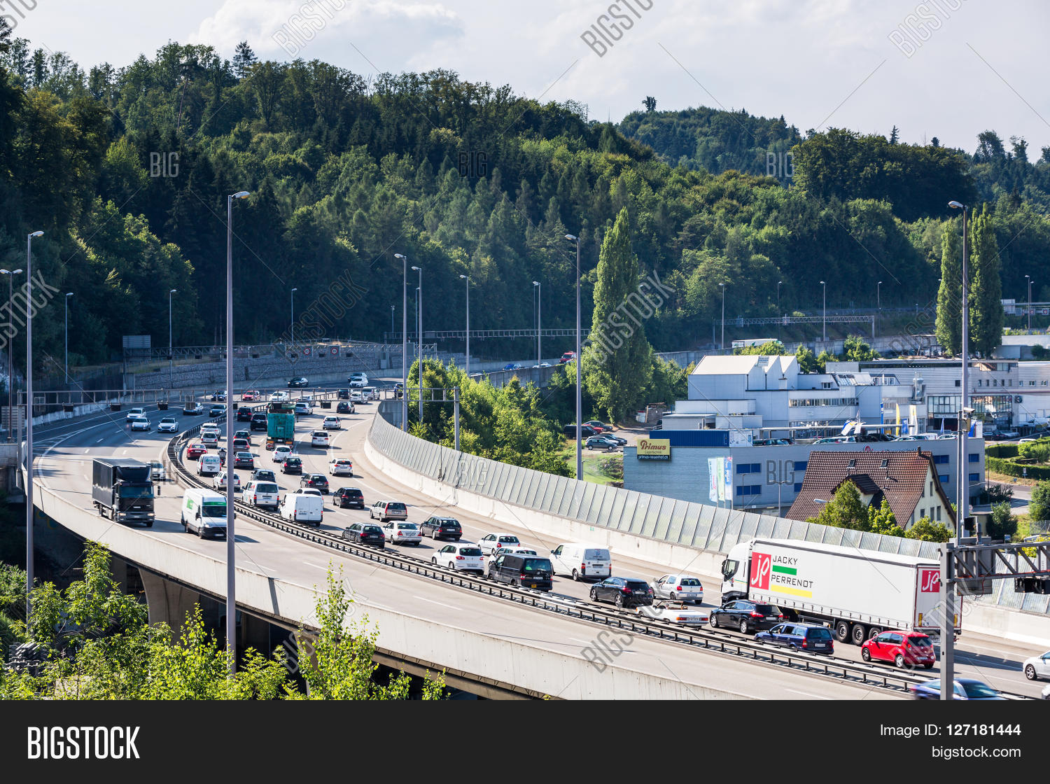 Views Motorway A1 Near Image & Photo (Free Trial) | Bigstock