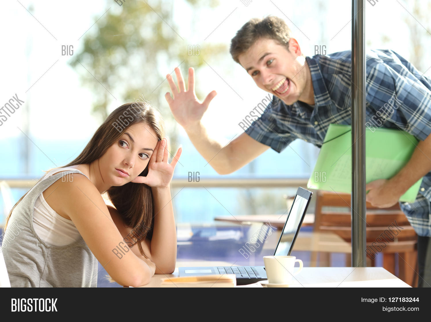 Girl Ignoring Image & Photo (Free Trial) | Bigstock