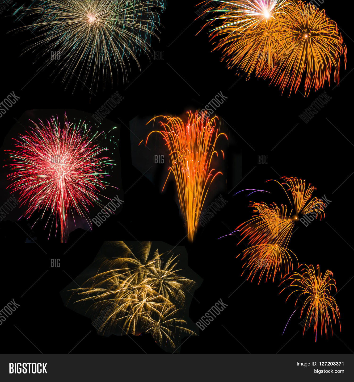 Color Firework Image & Photo (Free Trial) | Bigstock