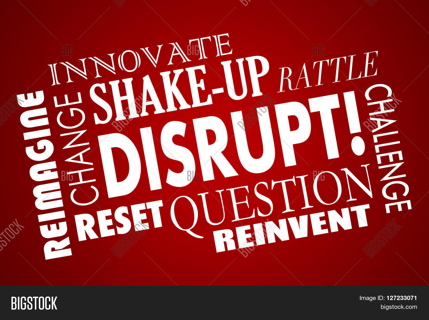 Disrupt Change Image & Photo (Free Trial) | Bigstock
