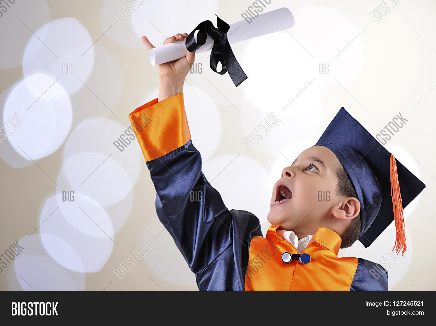 Elementary Boy Proudly Image & Photo (Free Trial) | Bigstock