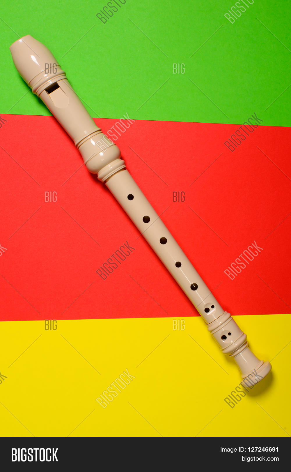 White Plastic Flute Image & Photo (Free Trial) | Bigstock