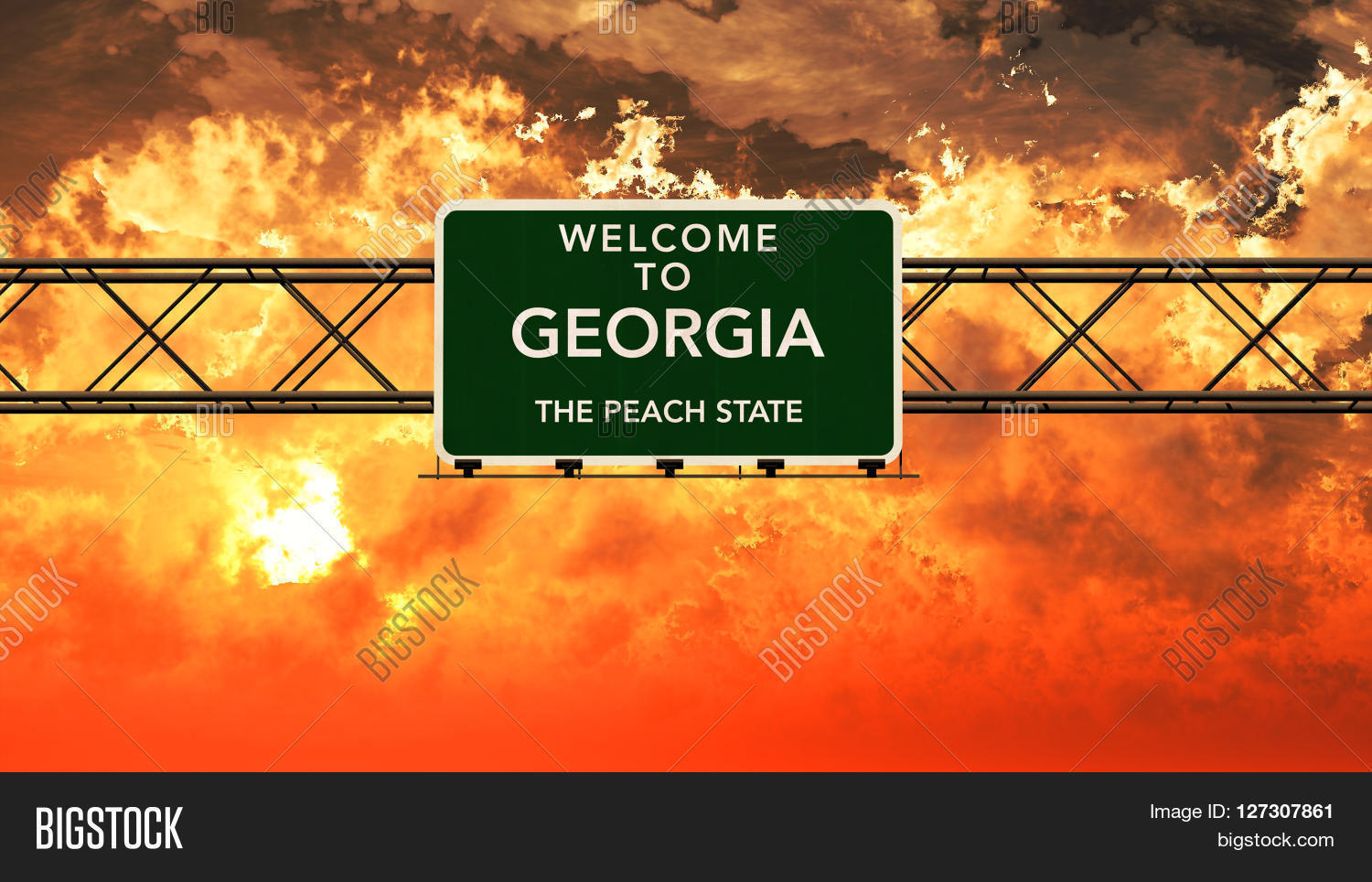Welcome Georgia Usa Image & Photo (Free Trial) | Bigstock