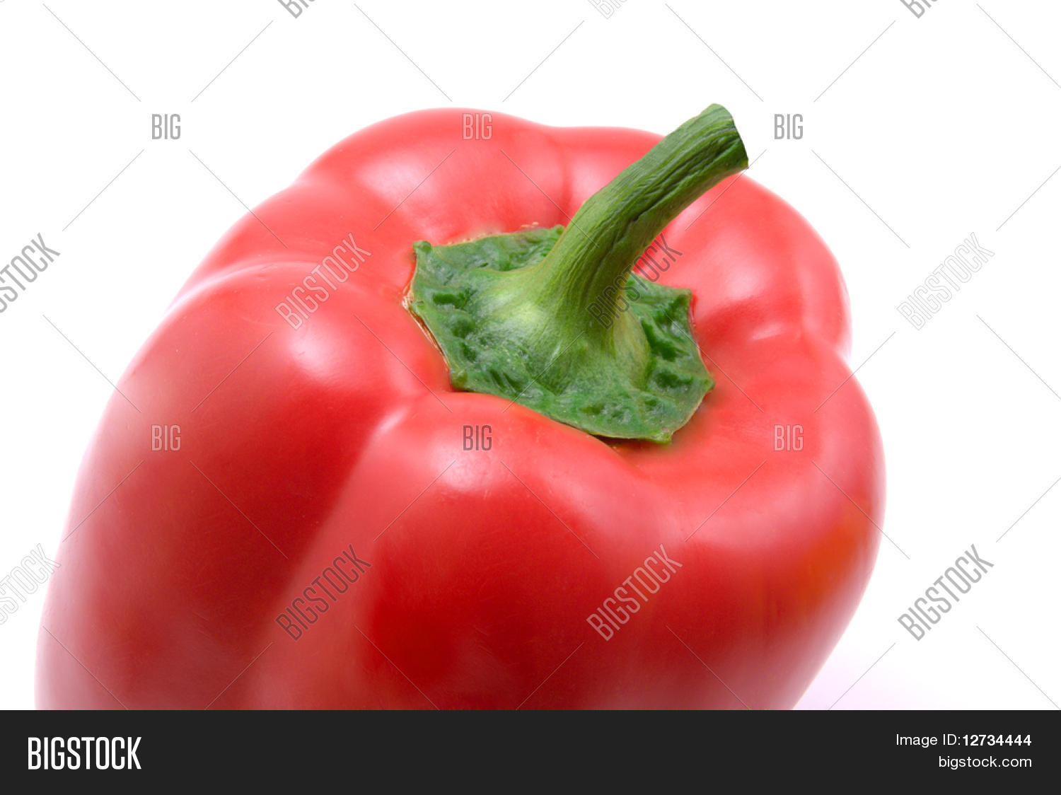 Red P?pper On White Image & Photo (Free Trial) | Bigstock