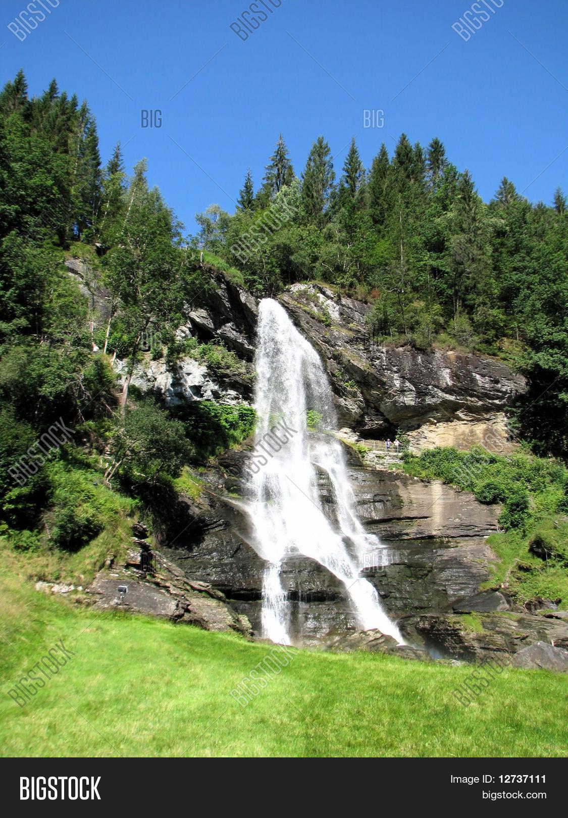 Waterfall Norway Image & Photo (Free Trial) | Bigstock