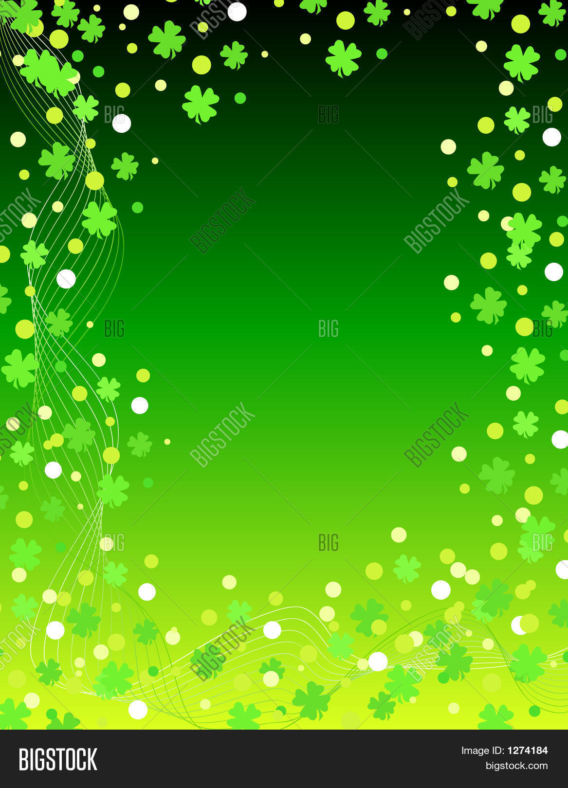 Shamrock Border Image & Photo (Free Trial) | Bigstock