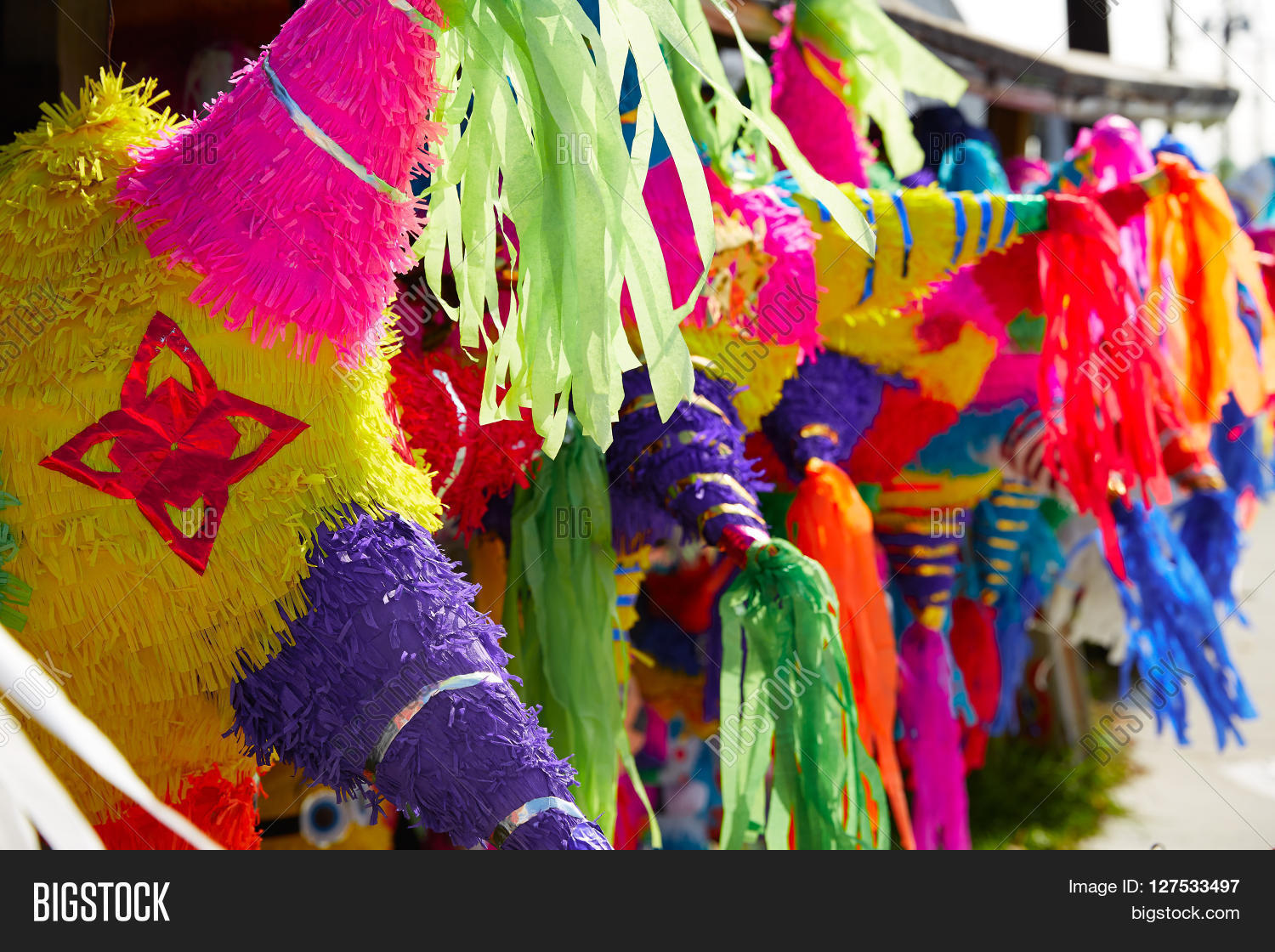 Mexican Party Pinatas Image & Photo (Free Trial) | Bigstock