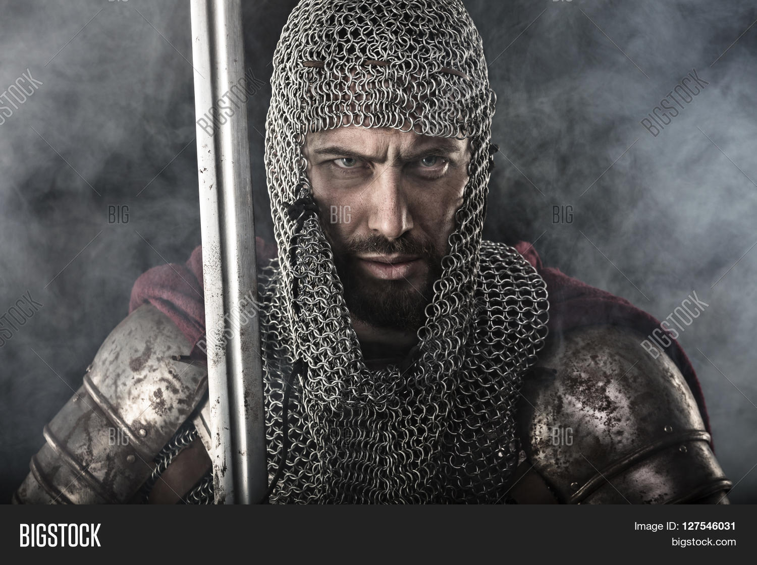 Medieval Warrior Chain Image & Photo (Free Trial) | Bigstock