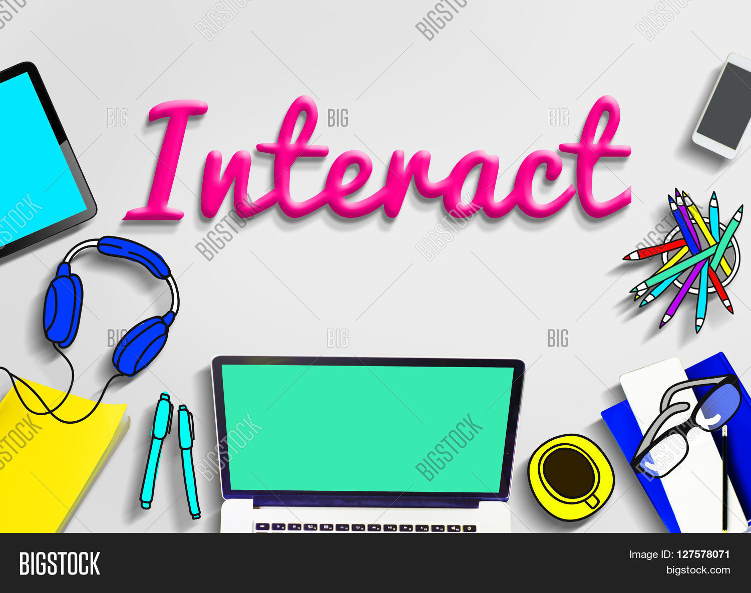 Interact Interaction Image & Photo (Free Trial) | Bigstock