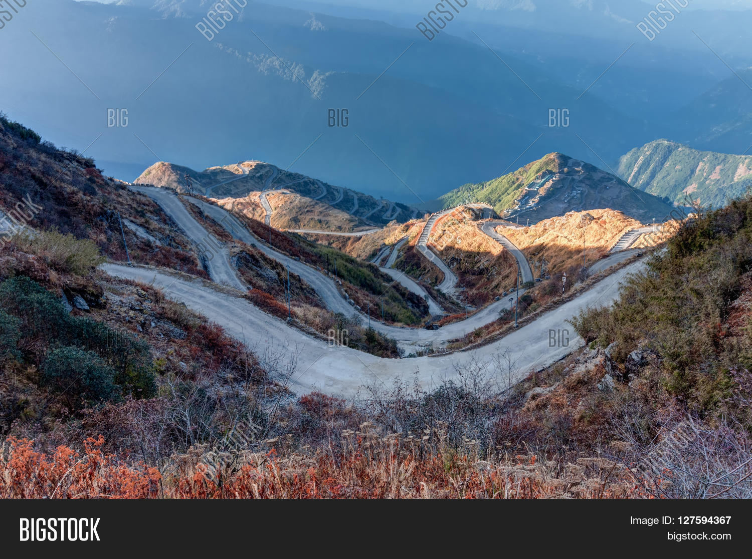 Beautiful Curvy Roads Image & Photo (Free Trial) | Bigstock