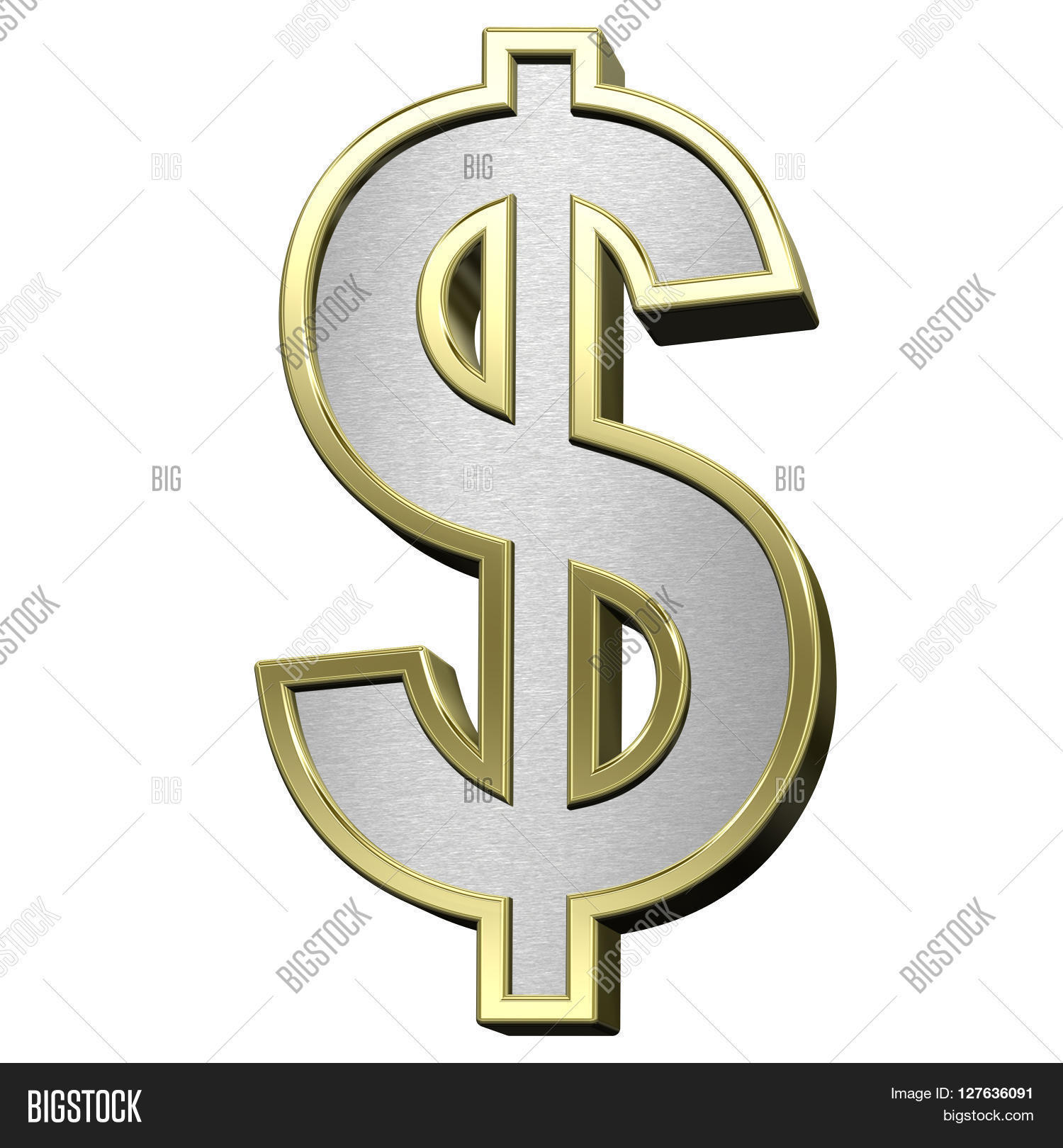 Dollar Sign Brushed Image & Photo (Free Trial) | Bigstock