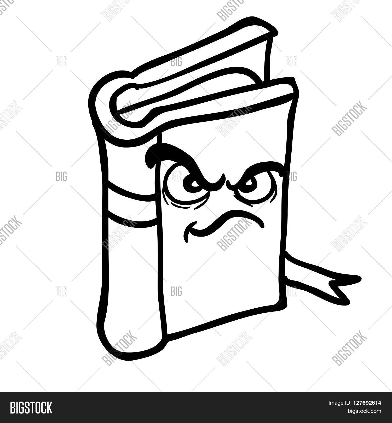 Black White Angry Book Image & Photo (Free Trial) | Bigstock