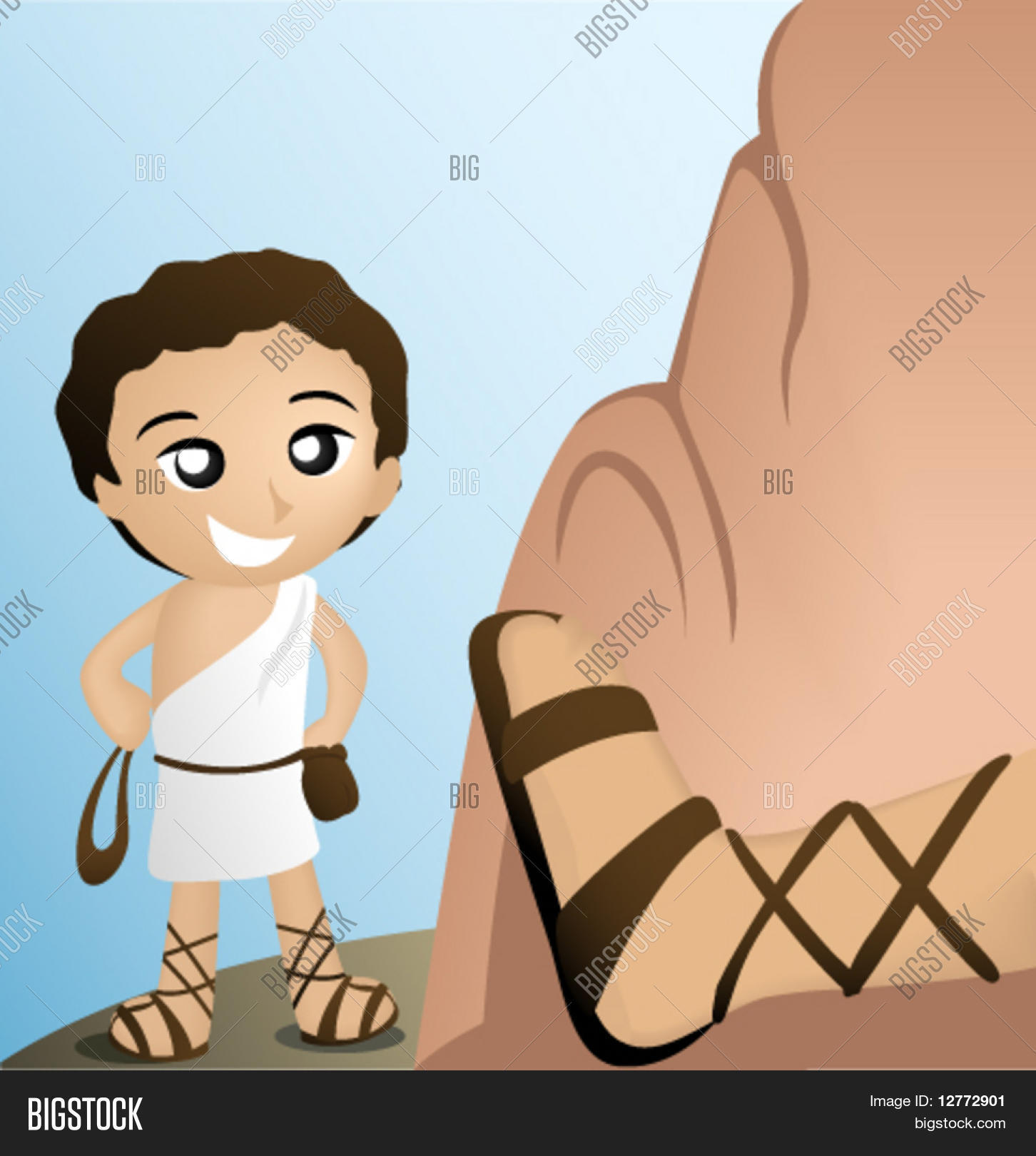 David Goliath - Vector & Photo (Free Trial) | Bigstock