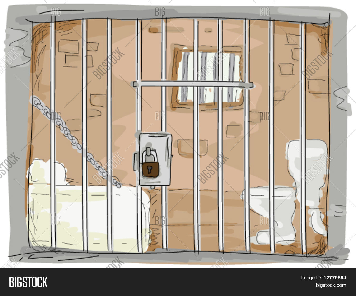 Jail Doodle - Vector Vector & Photo (Free Trial) | Bigstock