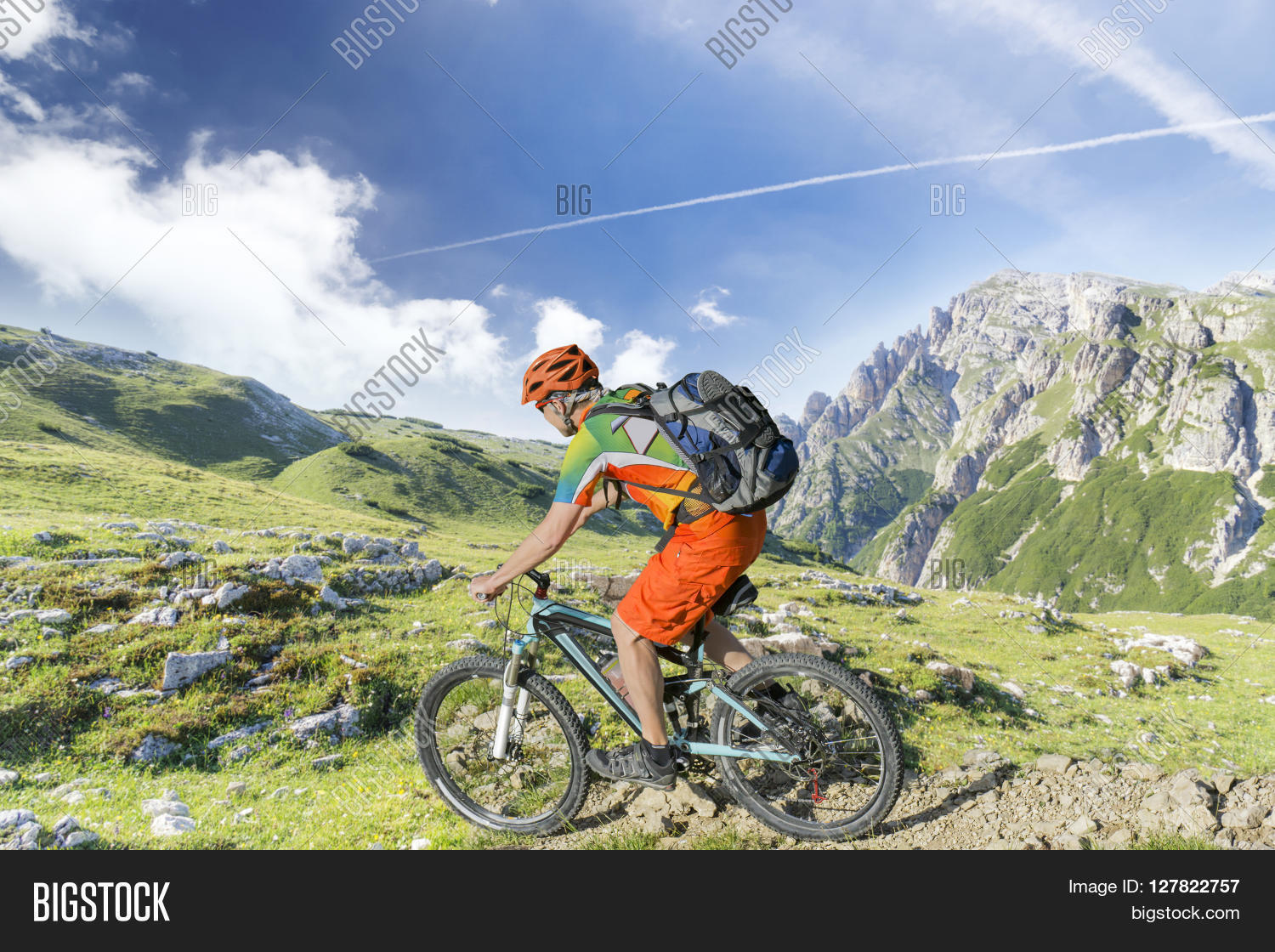 Mountain Bike Rider Image & Photo (Free Trial) | Bigstock
