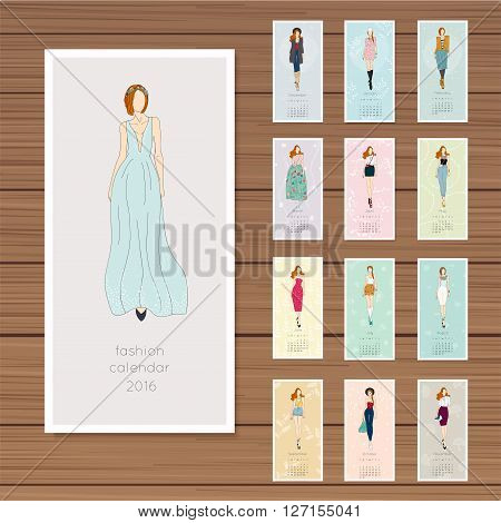Hand Drawn Fashion Vector & Photo (Free Trial) | Bigstock