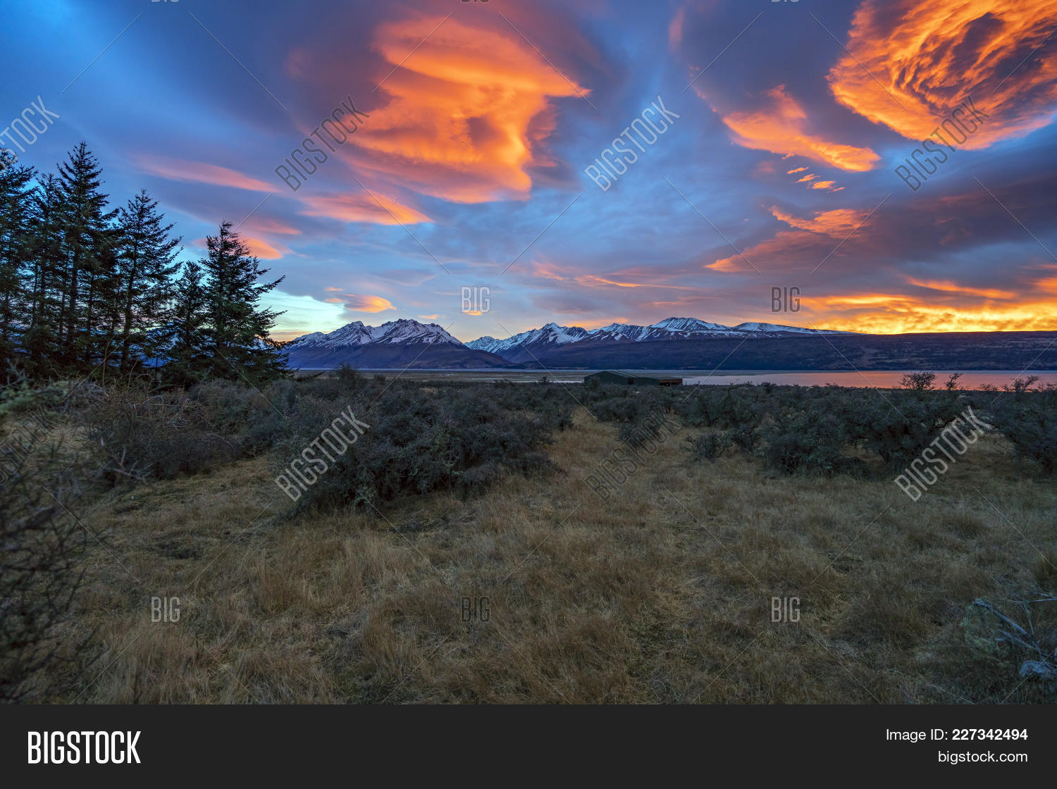 Epic Sunrise Striking Image & Photo (Free Trial) | Bigstock