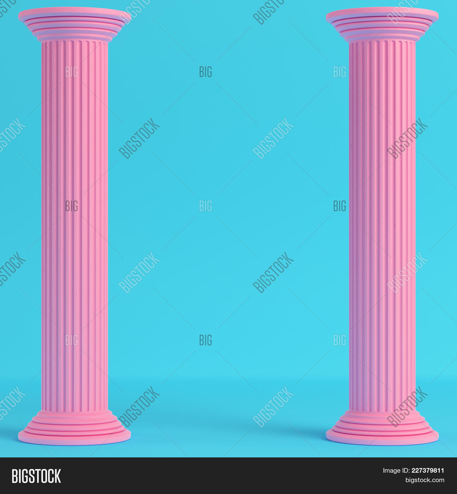 Two Pink Ancient Image & Photo (Free Trial) | Bigstock