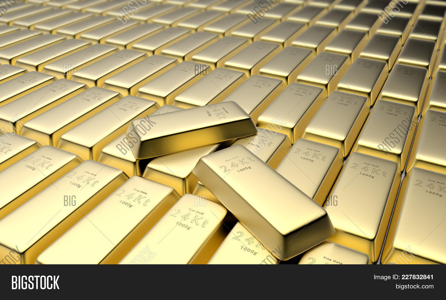 3d Rendering 24 Karat Image & Photo (Free Trial) | Bigstock