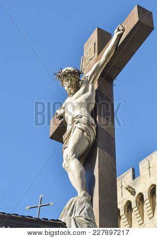 Statue Jesus Hanging Image & Photo (Free Trial) | Bigstock