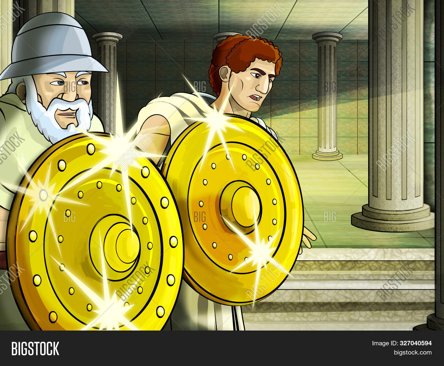 Cartoon Scene Roman Image & Photo (Free Trial) | Bigstock
