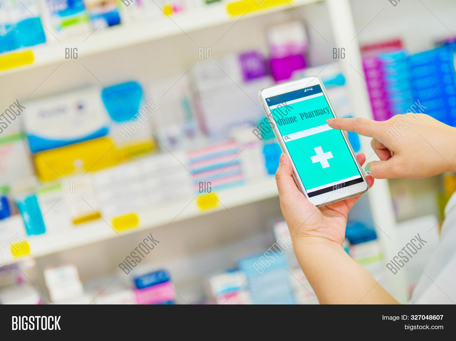 Pharmacist Using Image & Photo (Free Trial) | Bigstock