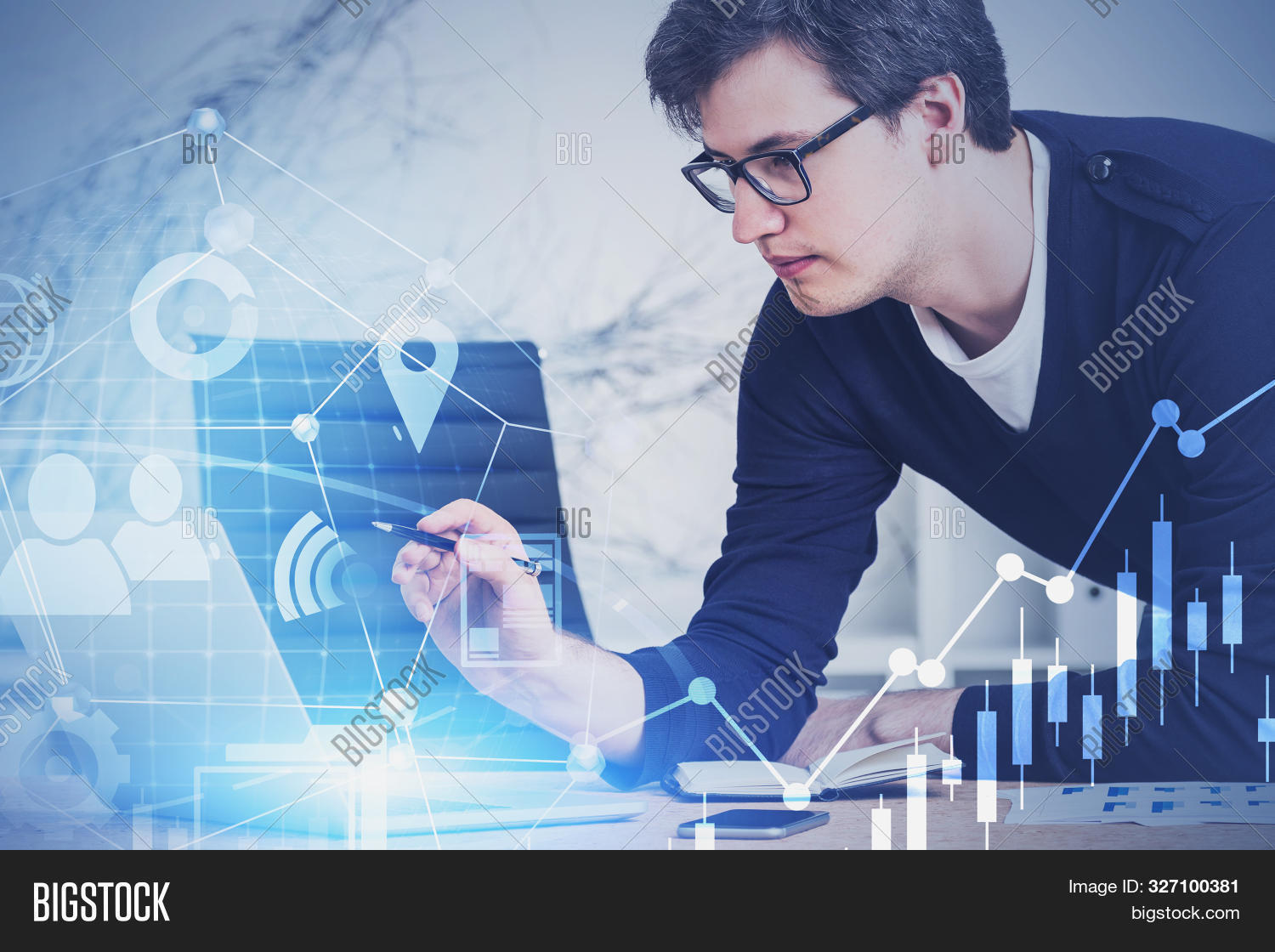 Young Market Analyst Image & Photo (Free Trial) | Bigstock