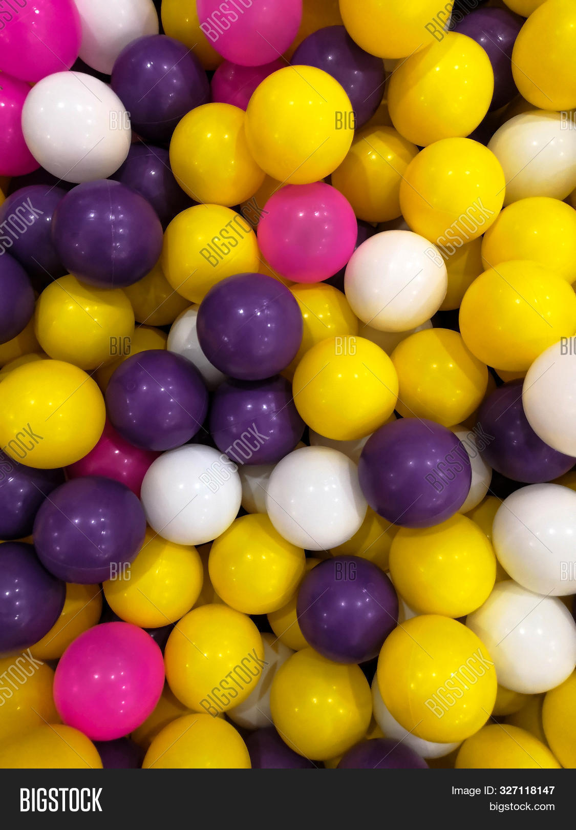 Colored Plastic Balls Image & Photo (Free Trial) | Bigstock