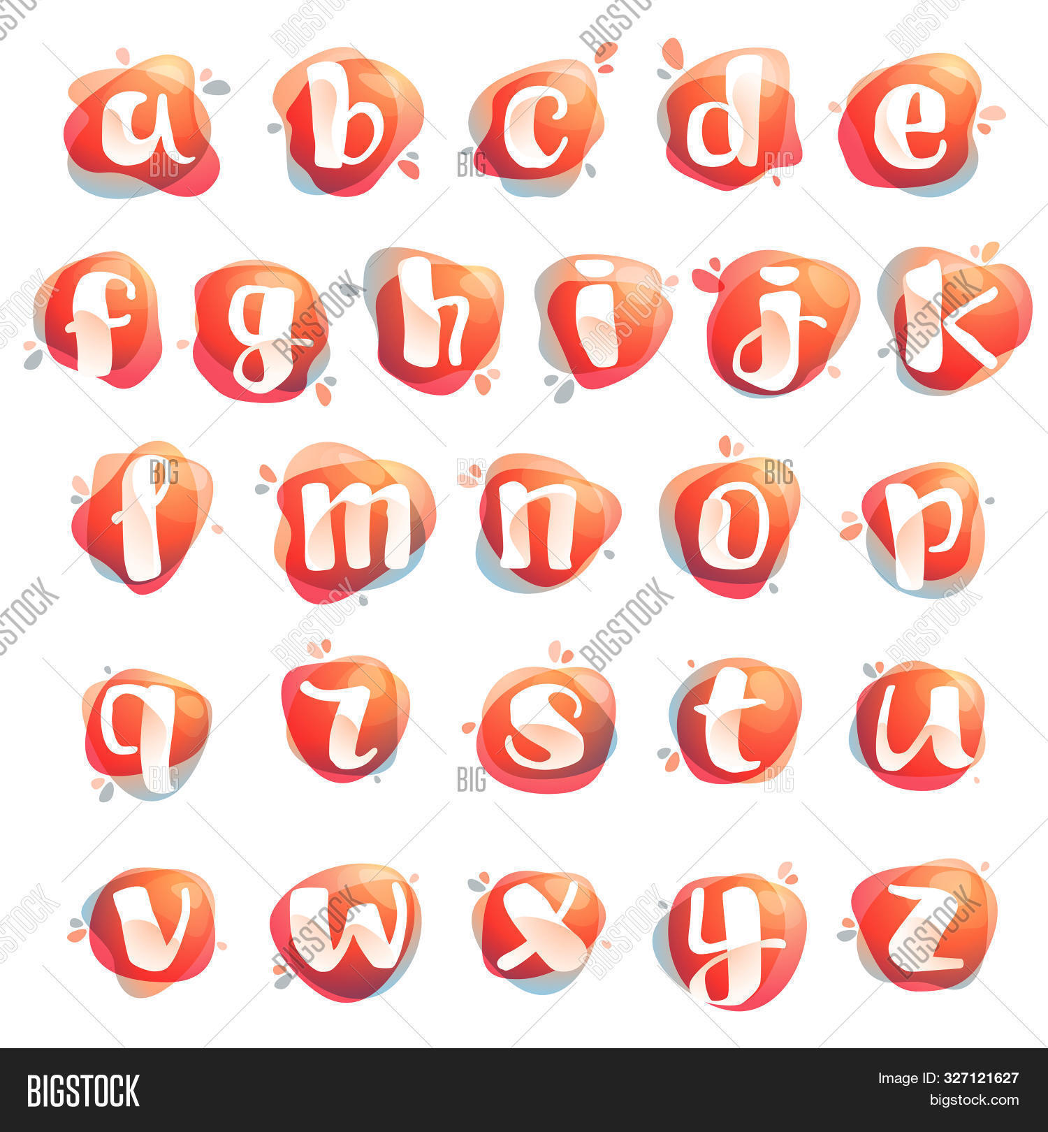 Alphabet Letters Vector & Photo (Free Trial) | Bigstock