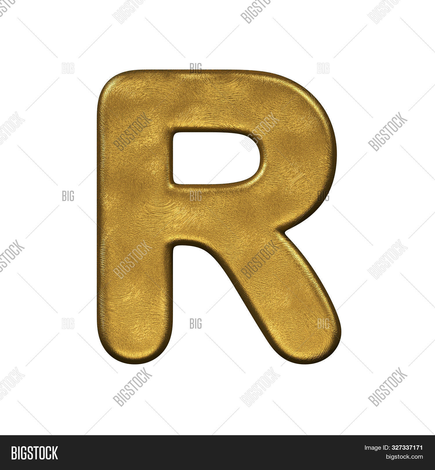 Golden Foiled Letter R Image & Photo (Free Trial) | Bigstock